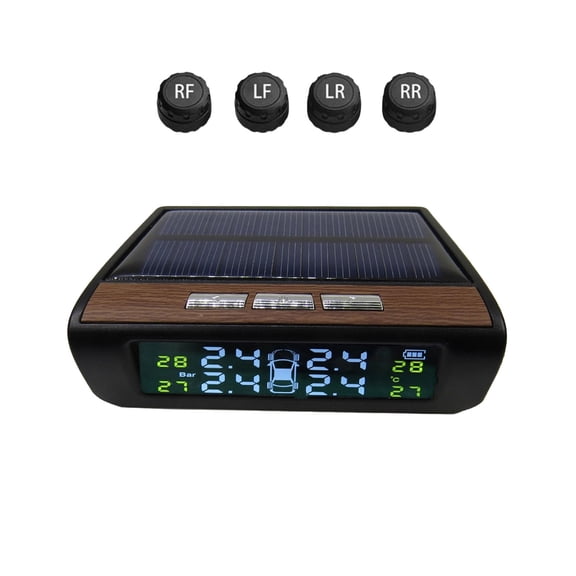 Tire Pressure Monitoring System, Tire Pressure Gauge With Solar ...