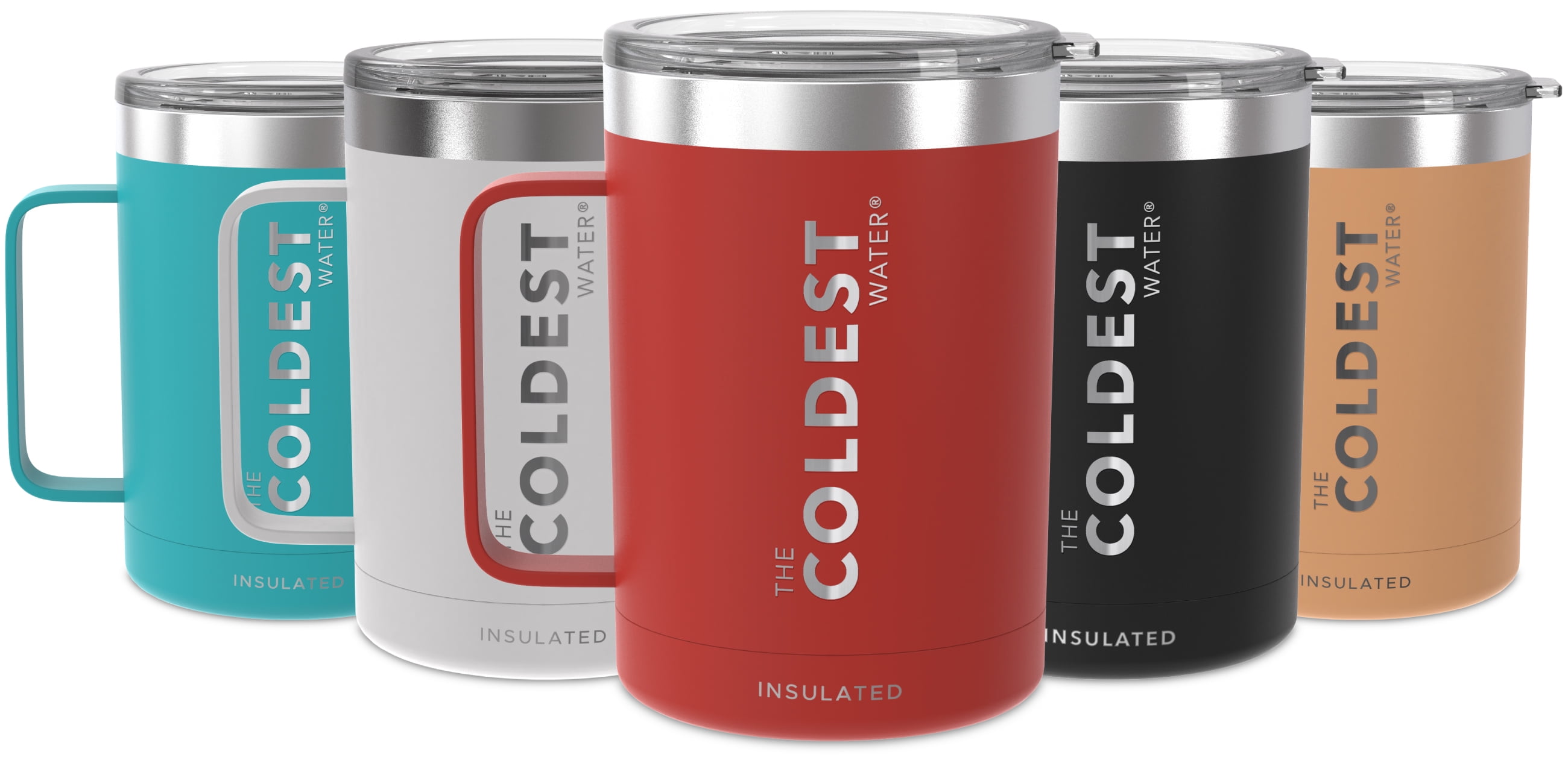 The Coldest Coffee Mug - Stainless Steel Super Insulated Travel Mug for ...