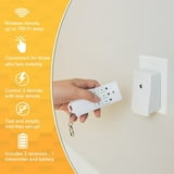 Woods Indoor Wireless Remote Control, 3 Outlets, 3-Pack, White ...