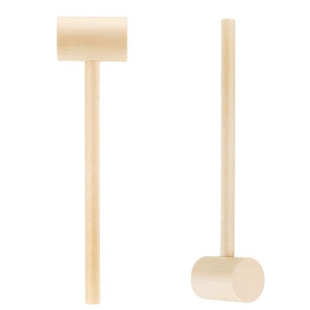 Destyer 10X Mini Nut Foods Hammers Wooden Seafood Shell Mallets ...