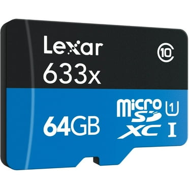 64GB High Performance microSDXC Card - Walmart.com