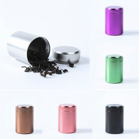 70ML Odor-Proof Airtight Container Metal Tin Box Sealed Aluminum Tea ...