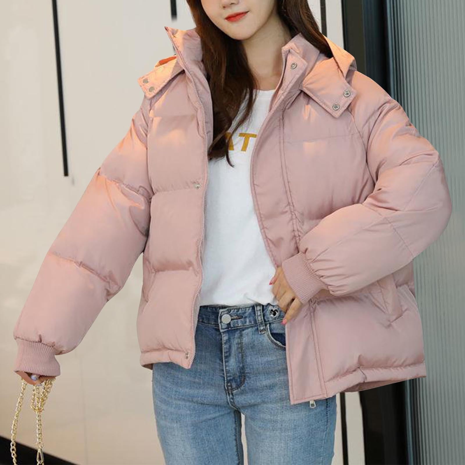Click here for Jsaierl Puffer Coat For Women Casual Zip Up Down J... prices
