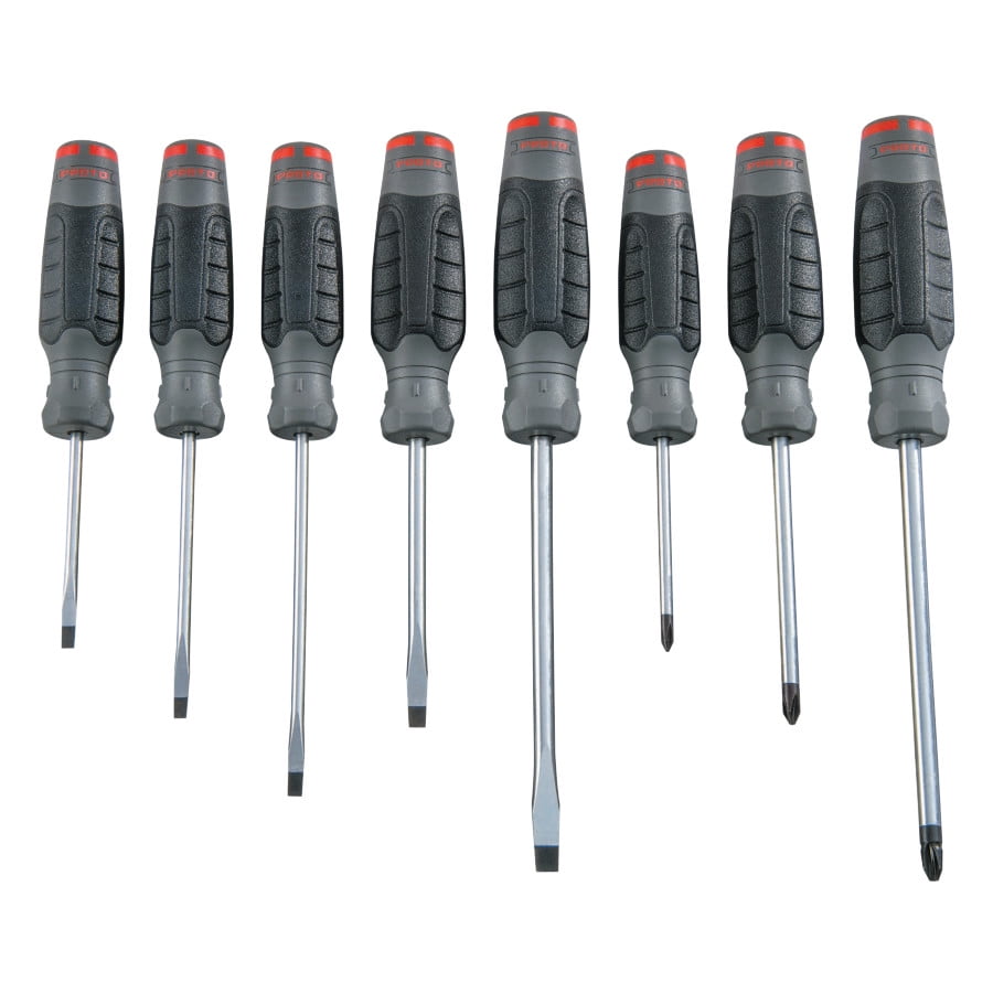 Duratek 8 Piece Combination Screwdriver Sets, Keystone Slotted ...
