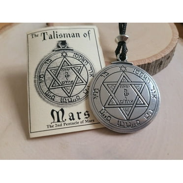 Talisman of Extreme Good Luck Solomon Seal Magic Amulet 1.25" Pendant Necklace by Mdream ...