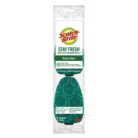 Scotch-Brite 7447B Pro Hand Pad [Very Fine]: 6 in. x 9 in. (Red) 5-pack ...