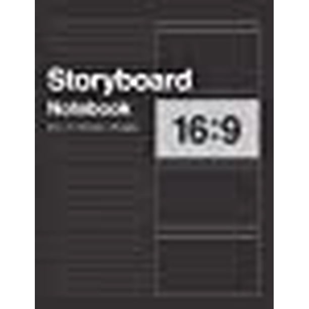 Storyboard Notebook 16:9, 8.5"x11" US Letter, 170 pages.: For Directors ...