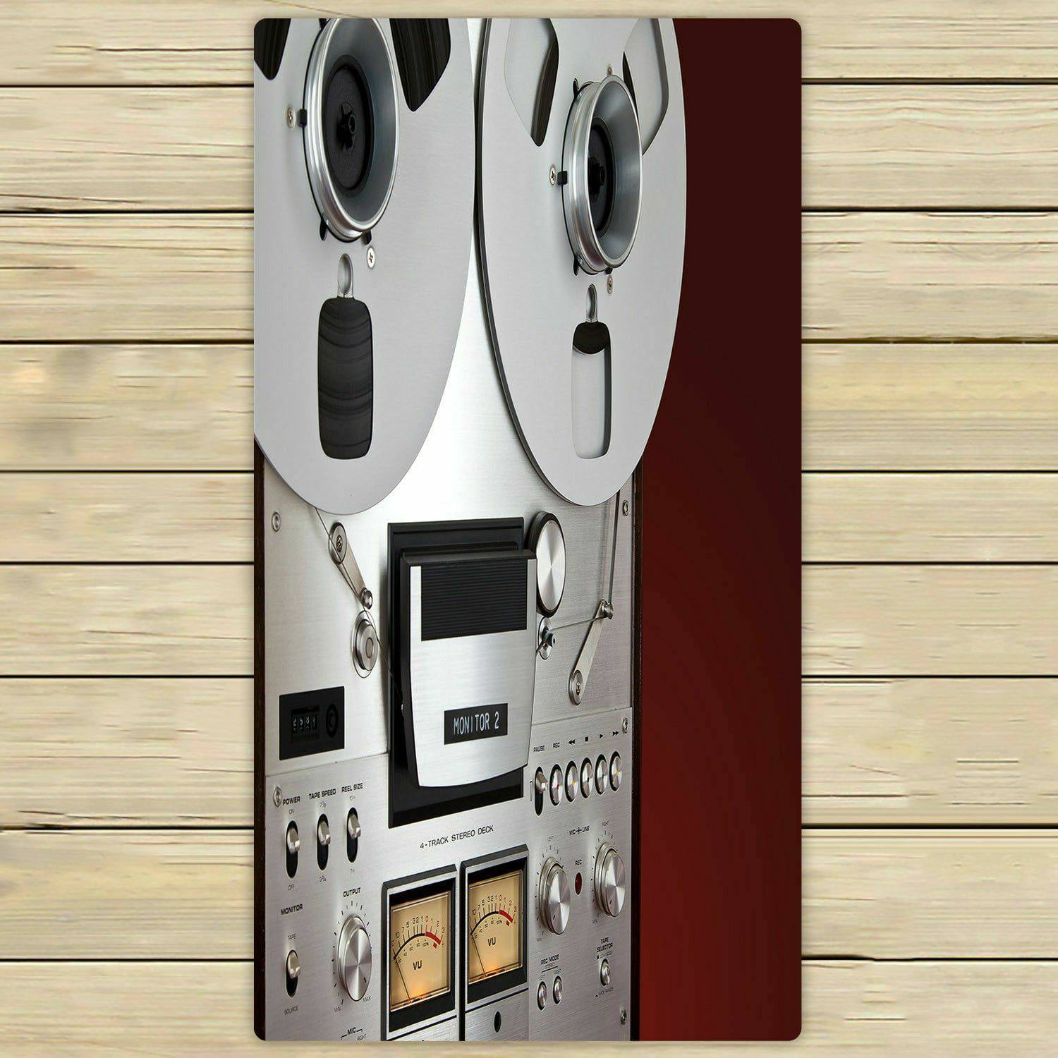 ECZJNT Stereo Open Reel Tape Deck Recorder Vintage Device Beach Bath ...