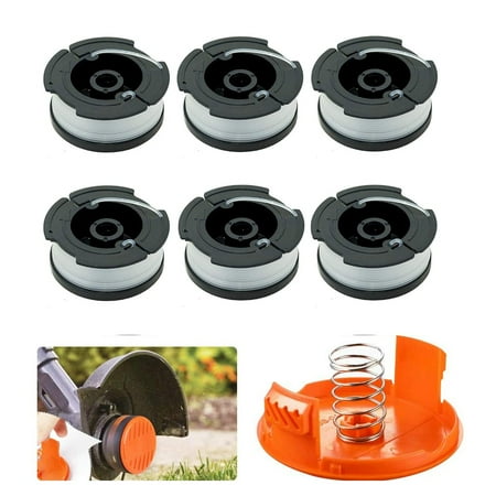 6 pieces of spare line spools, spool, line trimmer, line trimmer, line ...