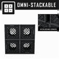 Ubecube UC01 Crate Black - Collapsible, Omni Stackable, Modular Crate ...