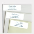 Personalized Return Address Labels - Address Labels on Sheets, return ...