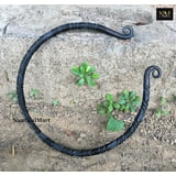 NauticalMart Viking Celtic Torc with Curled Terminals Handforged ...