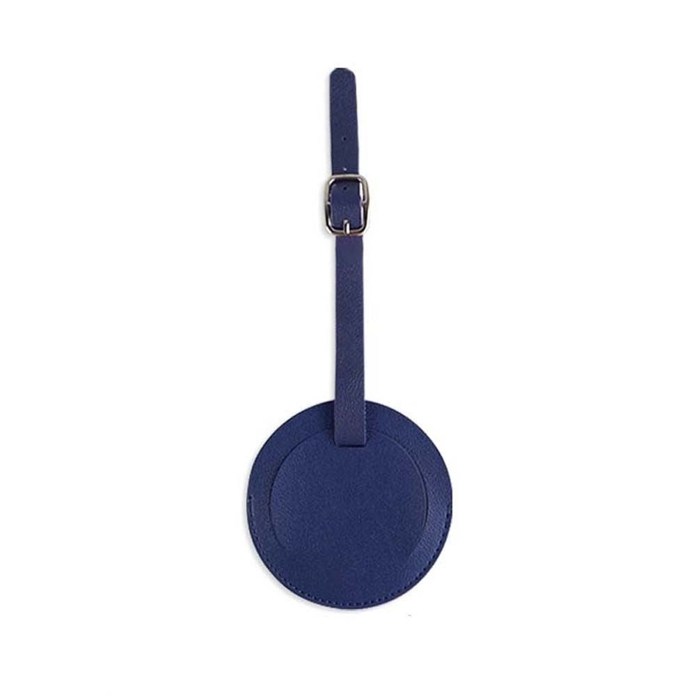 Unisex Colorful Suitcase Address Round Luggage Tag Baggage Name Tags ...