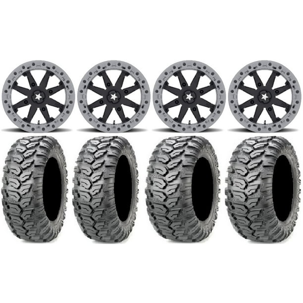 MSA Lok2 Beadlock 14" UTV Wheels 29" Ceros Tires Can-Am Maverick X3 ...