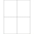 (2 pack) Office Depot® Brand Inkjet/Laser Labels, LL131, Rectangular, 4 ...