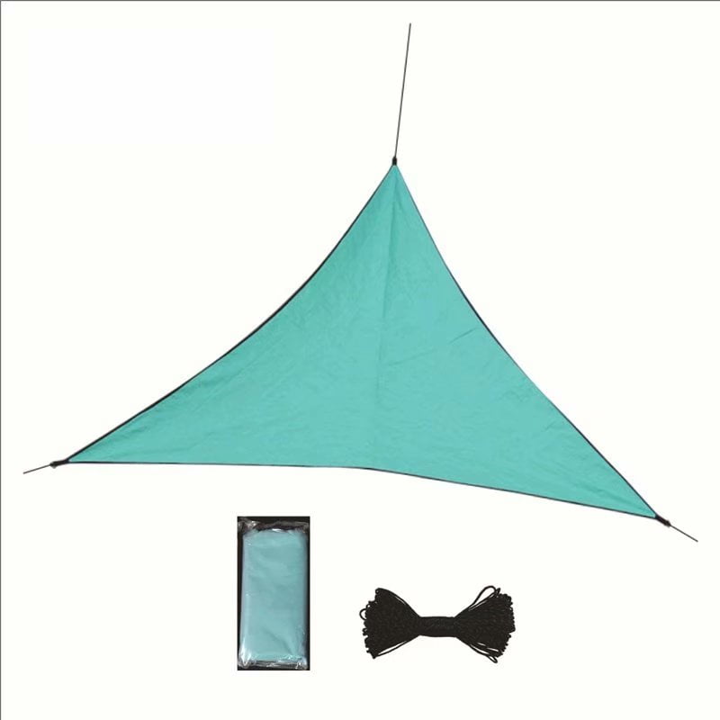 VicTsing Outdoor Waterproof Triangular UV Sun Shade Sail Combination ...