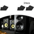 4 Pcs Studio Monitor Speaker Isolation Pads Density Acoustic Foam ...