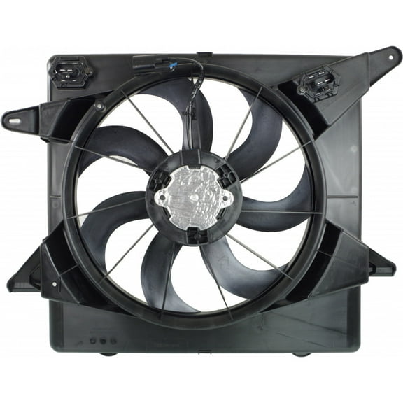Universal Small Block Chevy Radiator Kit w/Fan Shroud, 31 Inch ...