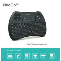 Vilros 2.4GHz Mini Wireless Computer Keyboard and Touchpad with Gaming ...