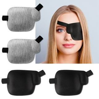 (left eye) Medical Use Concave Eye Patch 3D Foam Groove Eyeshades For ...