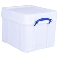 Really Useful Boxes(R) Plastic Storage Box, 32 Liters, 12in.H x 14in.W ...