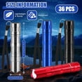 36 Pcs Mini Flashlights Bulk Bright Aluminum LED Handheld Torches with ...