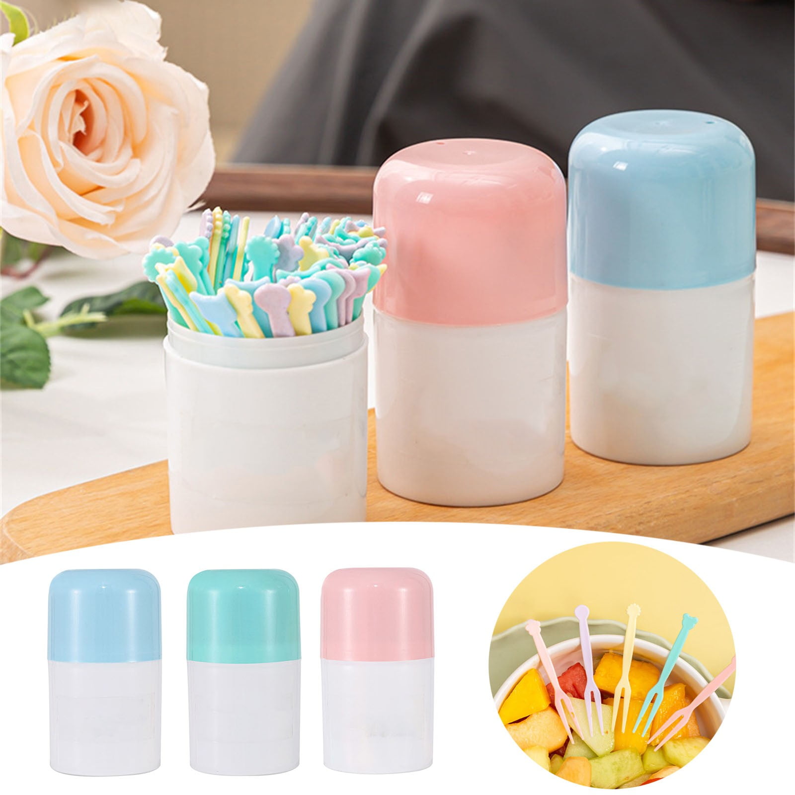 Click here for Bagmrteho Fruit Forks Disposable Dessert Forks 2 P... prices