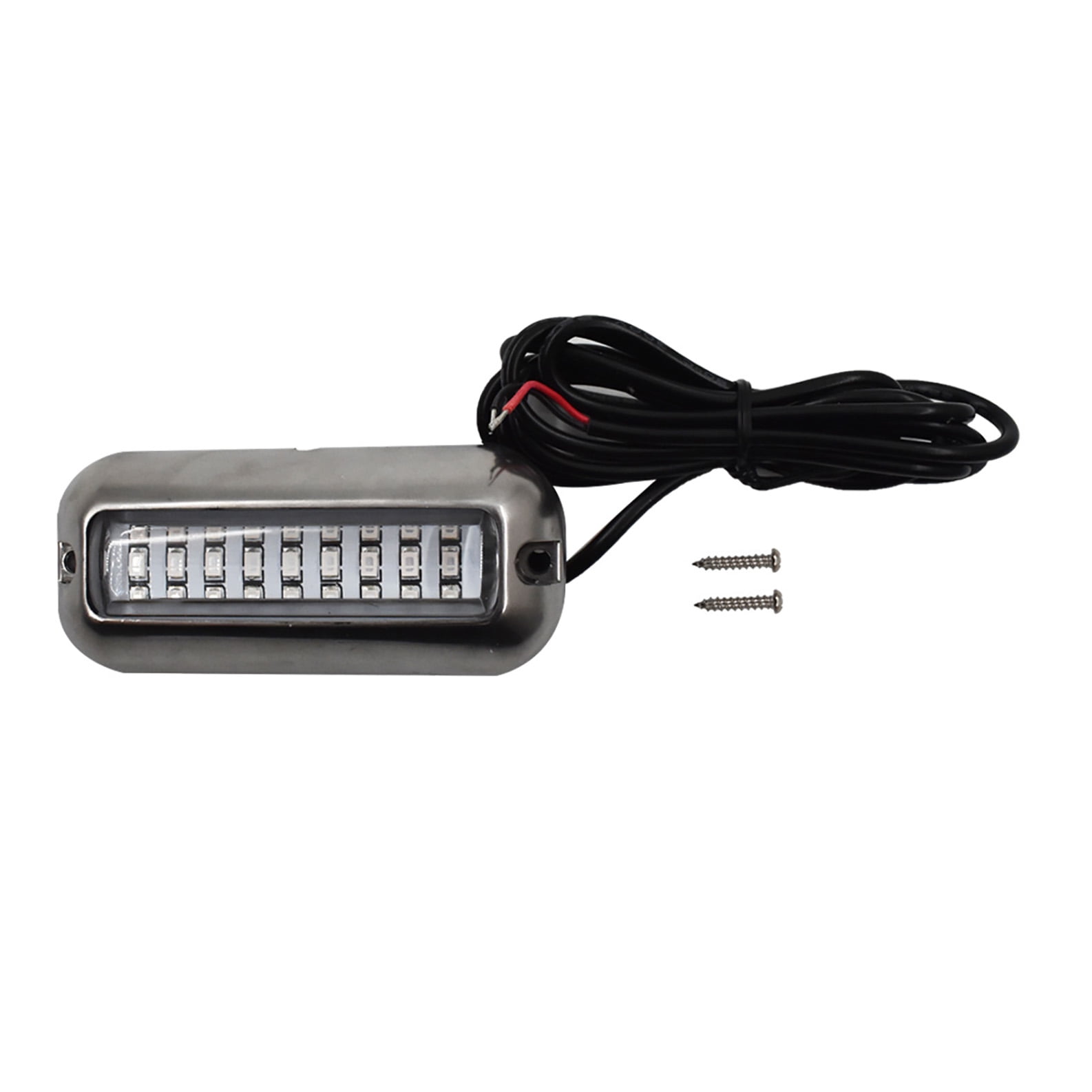 27 LED Marine Boat Navigation Lights Blue 50W Stainless Steel ...