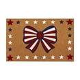 5PC Independence day decorations outdoor Independence Day Rug With Bow ...