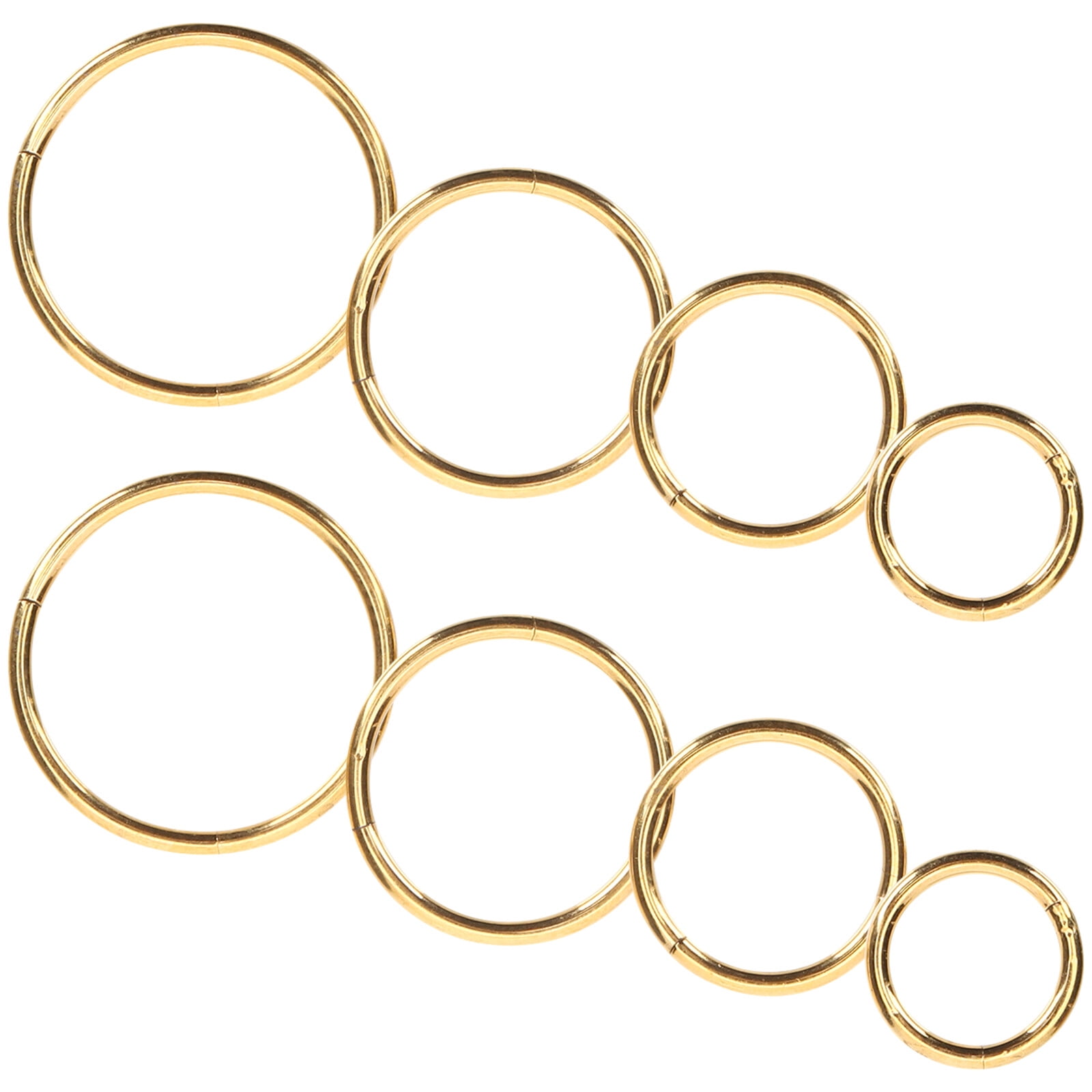 Click here for Etereauty 8pcs Nose Rings Hoops Nose Piercing Hoop... prices