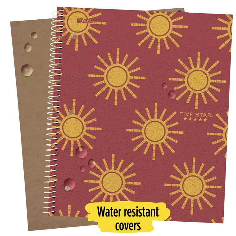 Gold 5 Star Notebook