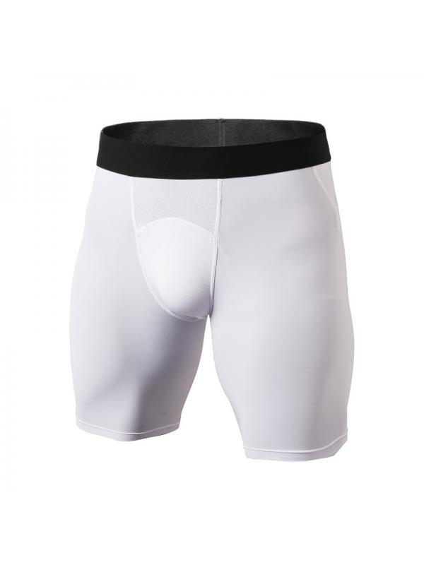 Uccdo Men's Sport Performance Boxer Brief Underwear Compression Shorts ...