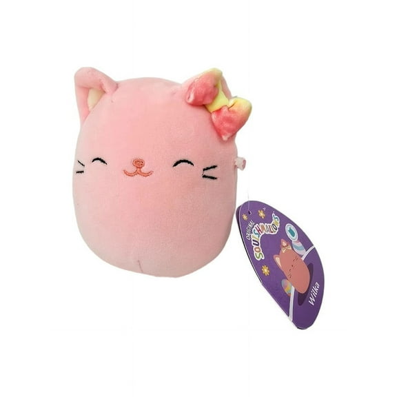 "Kellytoy Squishmallow 8"" Fuzzy Kitten Plush Toy - Assorted Cats ...