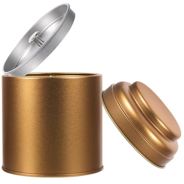 Elegant Metal Tea Caddys Convenient Tea Container with Lid Durable Tea ...