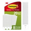 3M Command Photo Hanger Wall Strips, Small & Medium, White, 12/Pkg ...