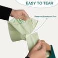 1.6 Gallon 300 Count,Compostable Bags Handle Tie,Tear Resistant Kitchen ...