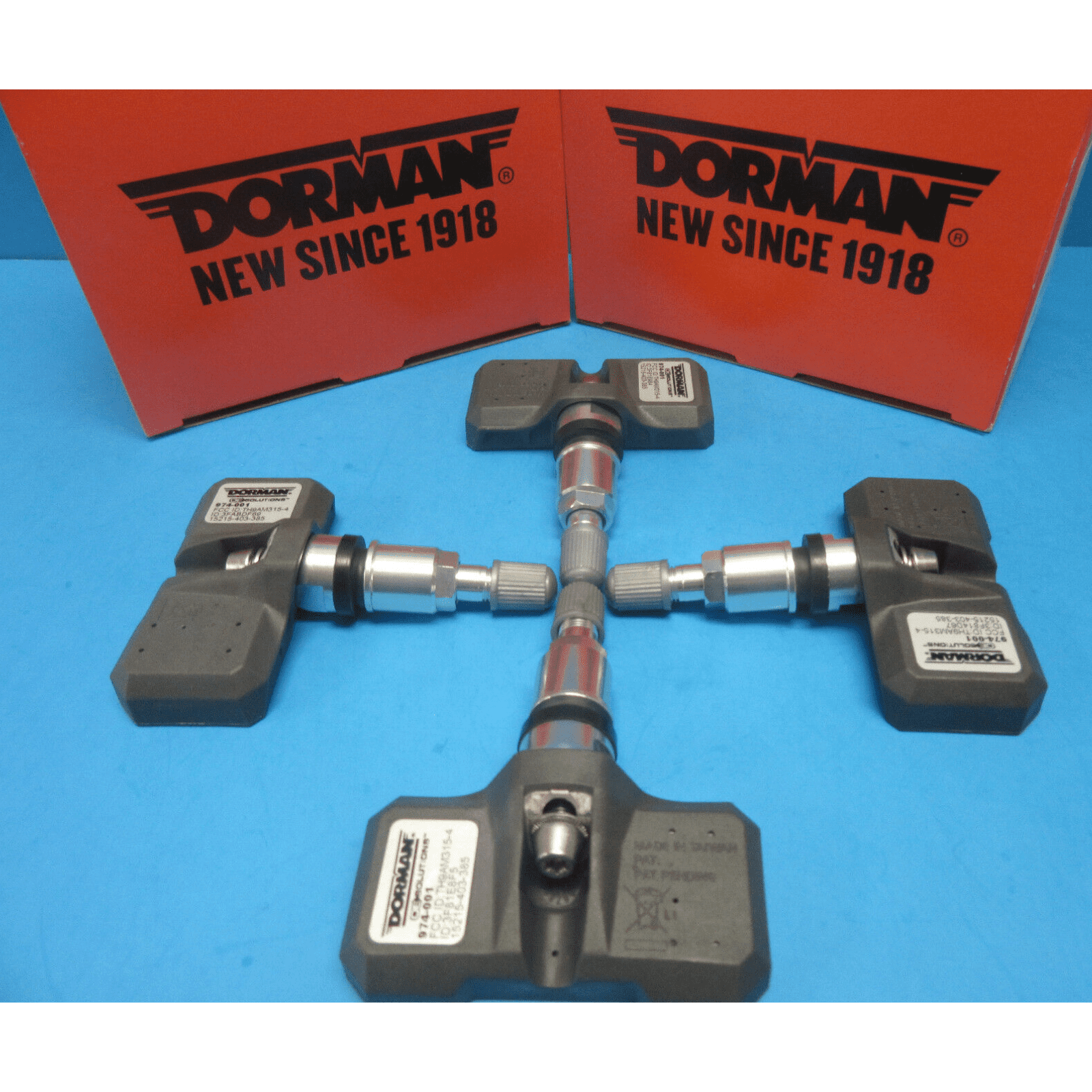 Set of 4 TPMS Sensor Kits Dorman for Jaguar OEM# C2C40476 Direct Fit ...
