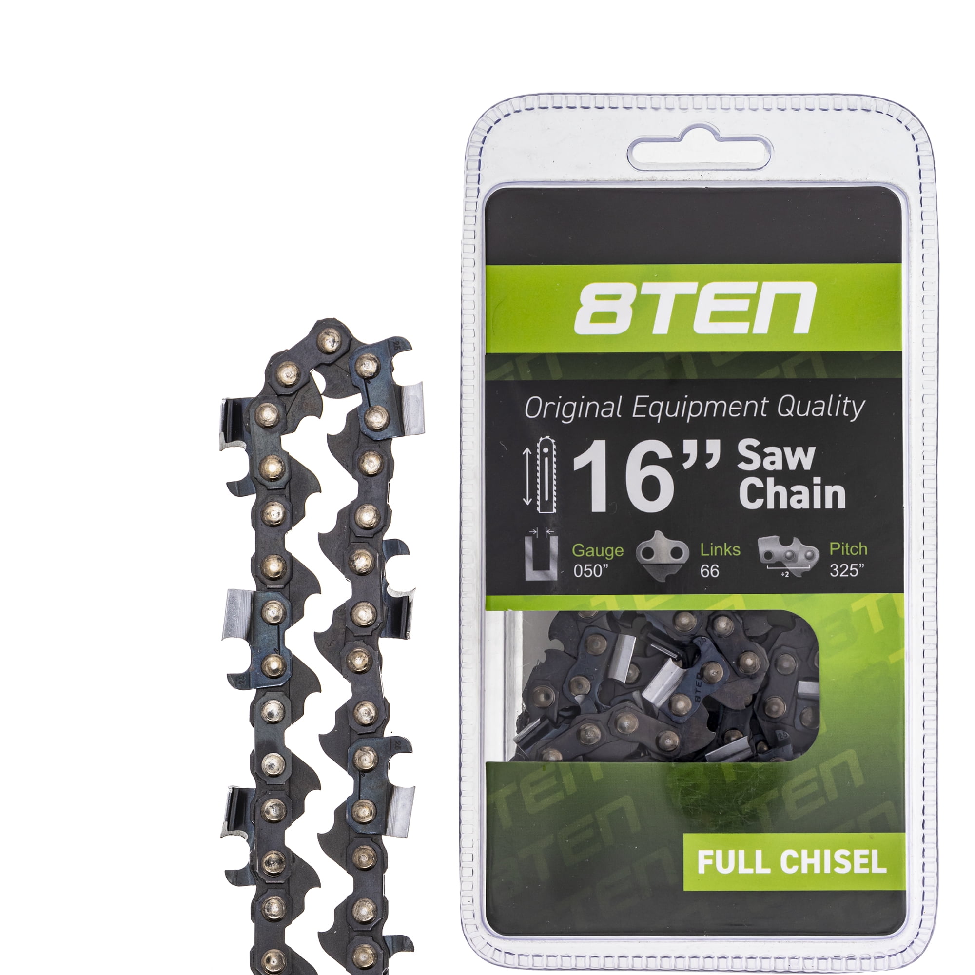 8TEN Chainsaw Chain 16 inch .050 .325 66DL for Jonsered CS2255 810 ...