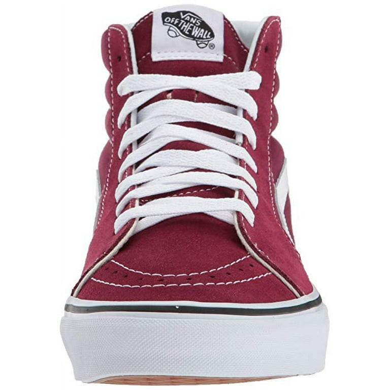 Burgundy High Top Vans
