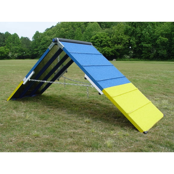 7' Dog Agility A-Frame, Aluminum with Rubber Surface - Walmart.com