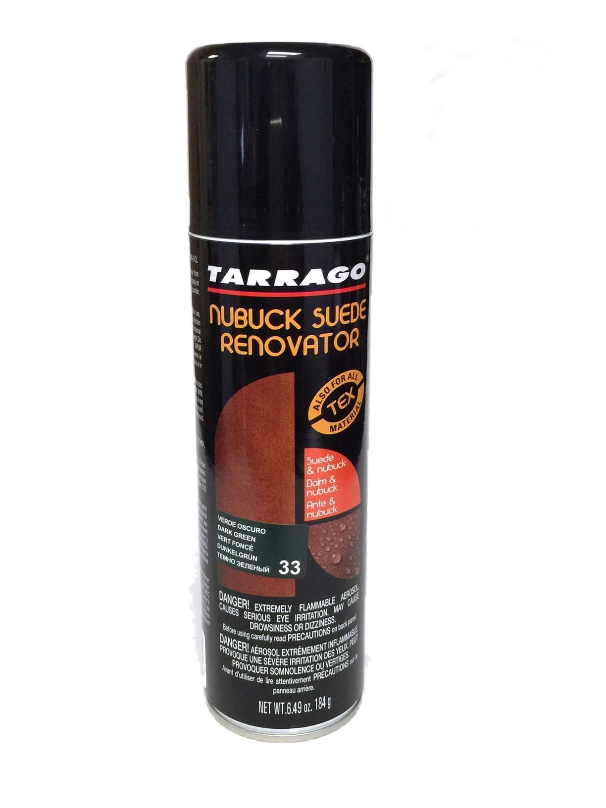 Tarrago Suede Renovator Spray, 250ml, #33 Dark Green - Walmart.com
