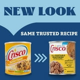 Crisco Butter Flavor Vegetable Shortening Can 48 oz Shelf-Stable for ...
