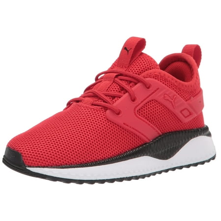 PUMA Kids' Pacer Next EXCEL Slip ON Sneaker, High Risk Red Black ...
