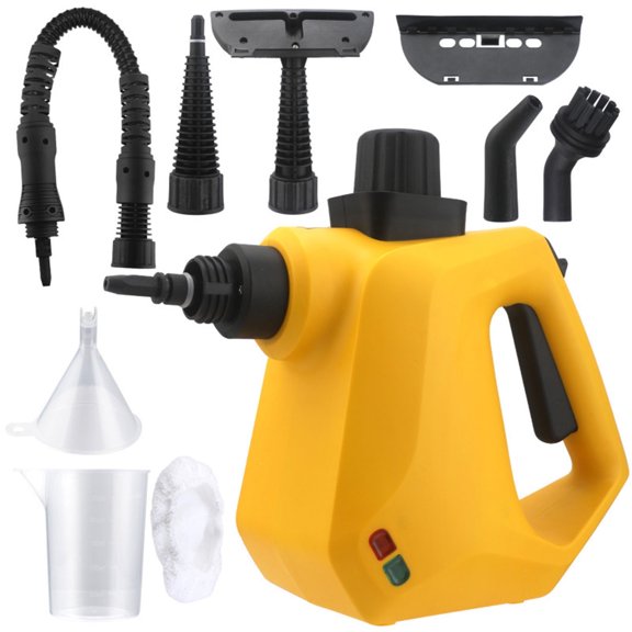 Sandinrayli Handheld Multi-Purpose Steamer for Home & Car, 9-Piece ...