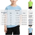Boys/Kids/Teens Quick Dry Shirts Mesh Moisture Wicking Active Athletic ...
