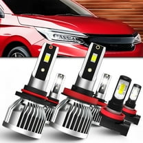 LECCIBUB LED Headlight Bulbs Compatible With Toyota Tacoma 2012-2015 ...