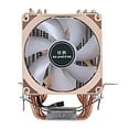 6 Heat Pipe PC Cooling Fan CPU Processor Suitable For Installing LGA775 ...
