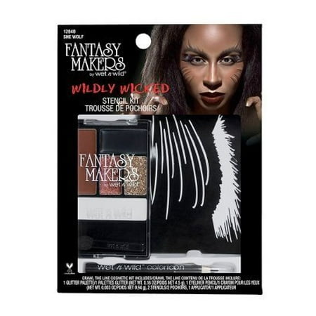 Wet n Wild Fantasy Makers Wildly Wicked Stencil Kit - 12848 She Wolf | Walmart Canada