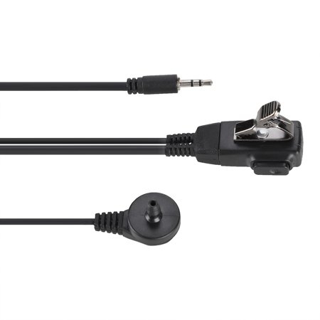 Talkie Headset, Removable Transparent Tube PTT Earpiece Convenient To ...