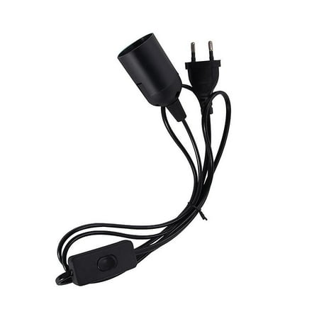Power Cable E27 Lamp Holder With 303 Switch Power Cord 1.8m Extension ...